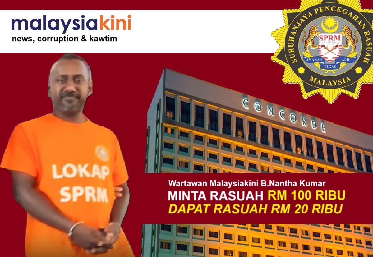 Malaysiakini rasuah: SPRM reman Nantha Kumar minta RM100 ribu dapat ...